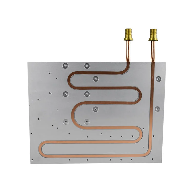Aluminium Copper Tube Liquid Water Block Cooler from China manufacturer ...