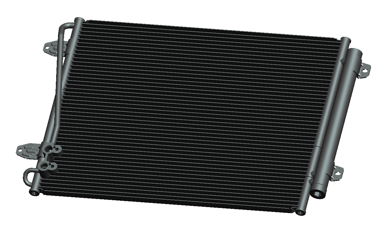 OEM heat pump AC air conditioning microchannel condenser from China ...