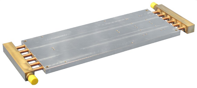 Aluminum Water Cold Plate With Copper Tube from China manufacturer ...