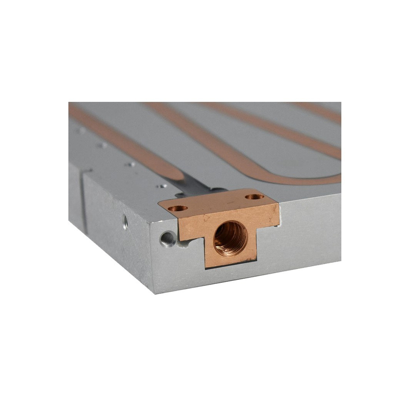 Custom CNC Machined Copper Tube Liquid Cooling Plate from China ...