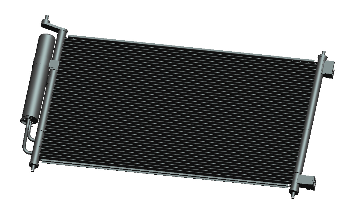 Microchannel Flat Tube Auto Car AC Condenser from China manufacturer ...